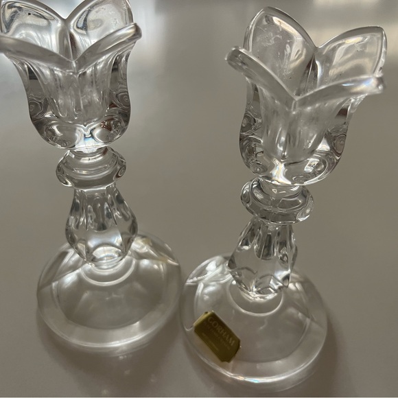 Godinger | Accents | Crystal Candle Holders Gorham | Poshmark